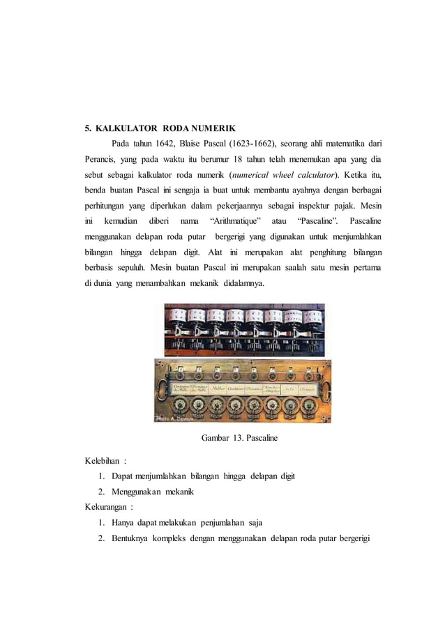Perkembangan Alat Hitung | PDF