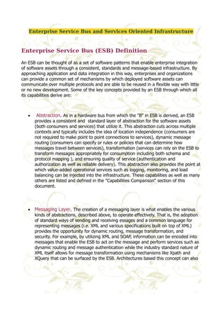Enterprise Service Bus | PDF