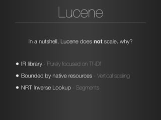 From Lucene to Elasticsearch, a short explanation of horizontal ...