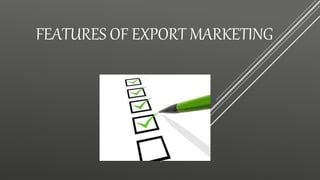 Export Marketing | PPTX