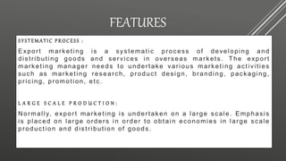 Export Marketing | PPTX