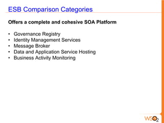 ESB Evaluation Framework | PDF