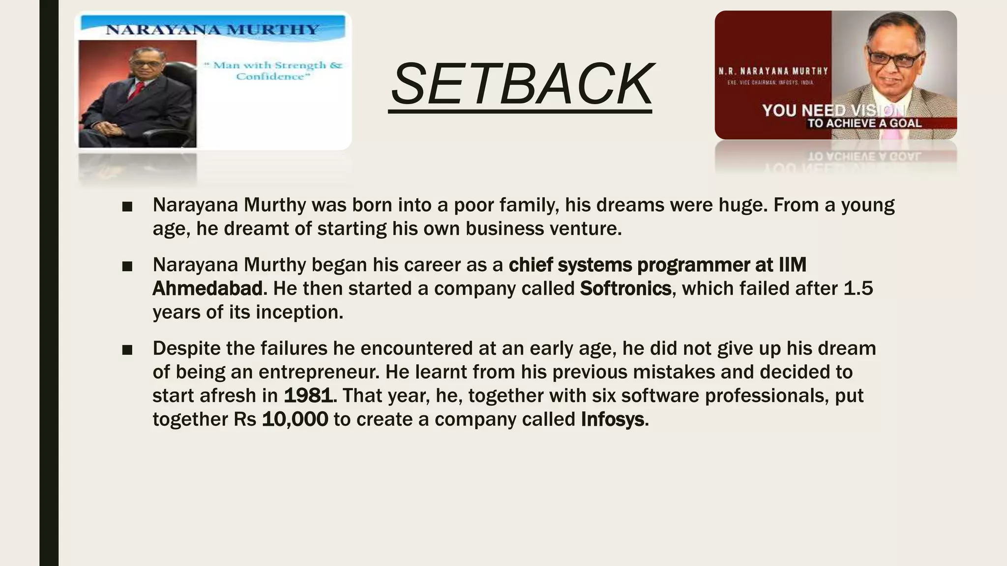 Narayana Murthy | PPTX