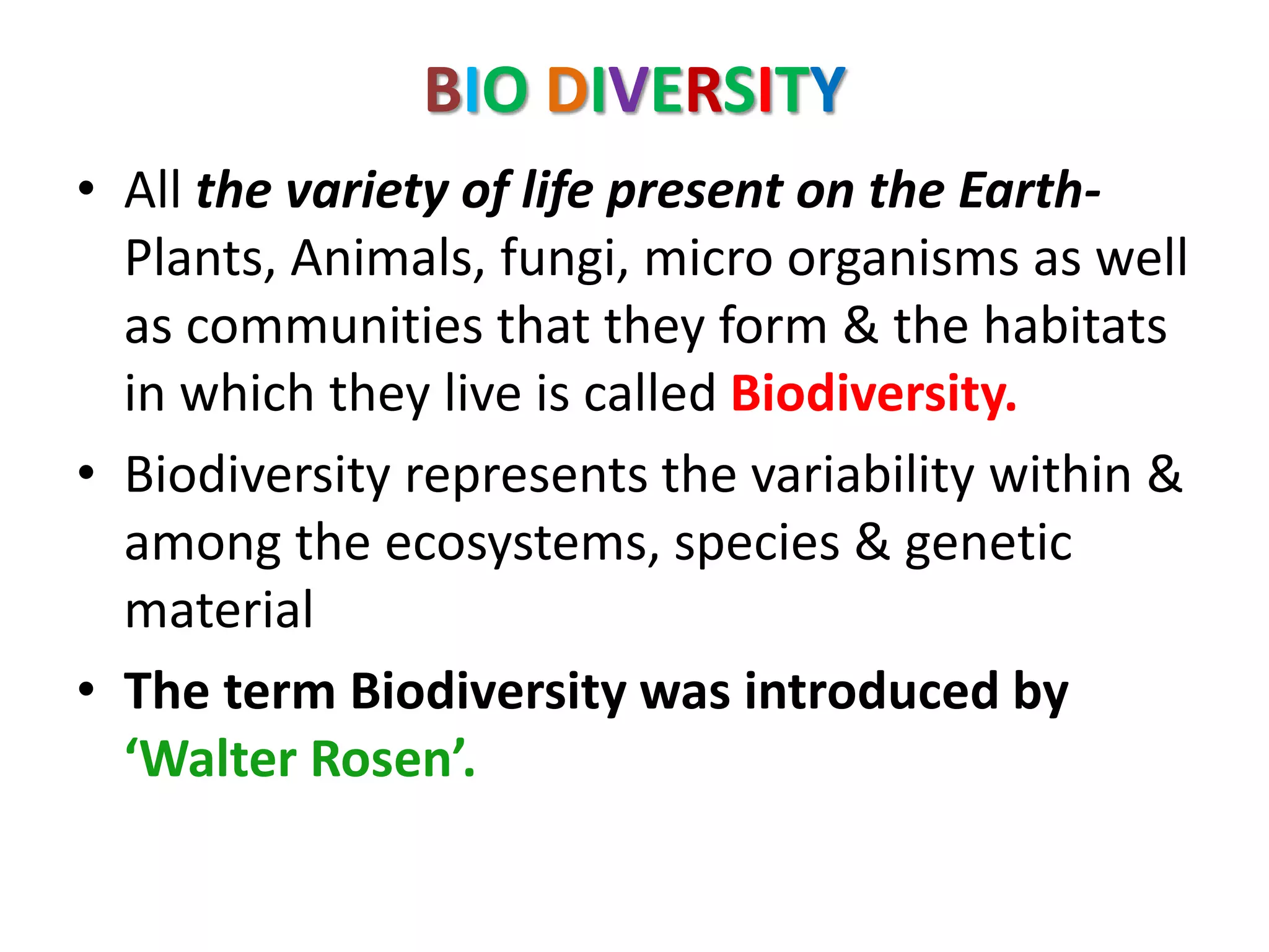 ES_Biodiversity_1_Intro&Types | PPT