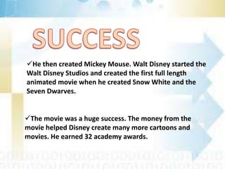 Walt disney | PPTX