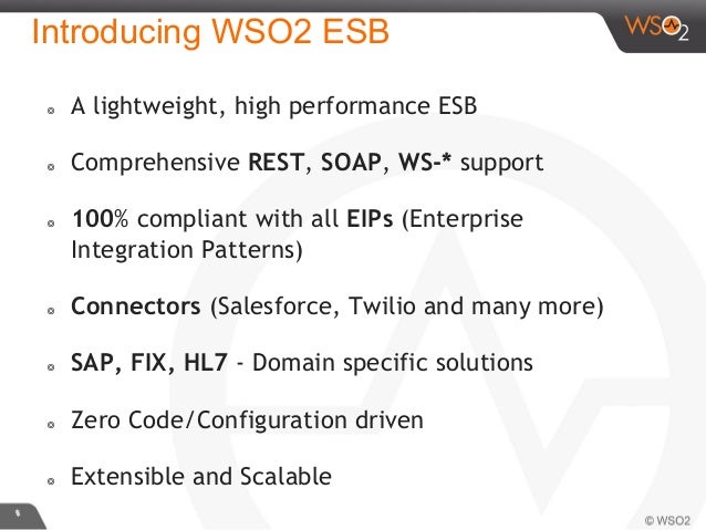 Wso2 Esb The Fastest Open Source Esb With Superior Integration Capa…