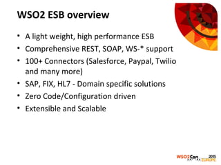 WSO2-ESB - The backbone of Enterprise Integration | PPT