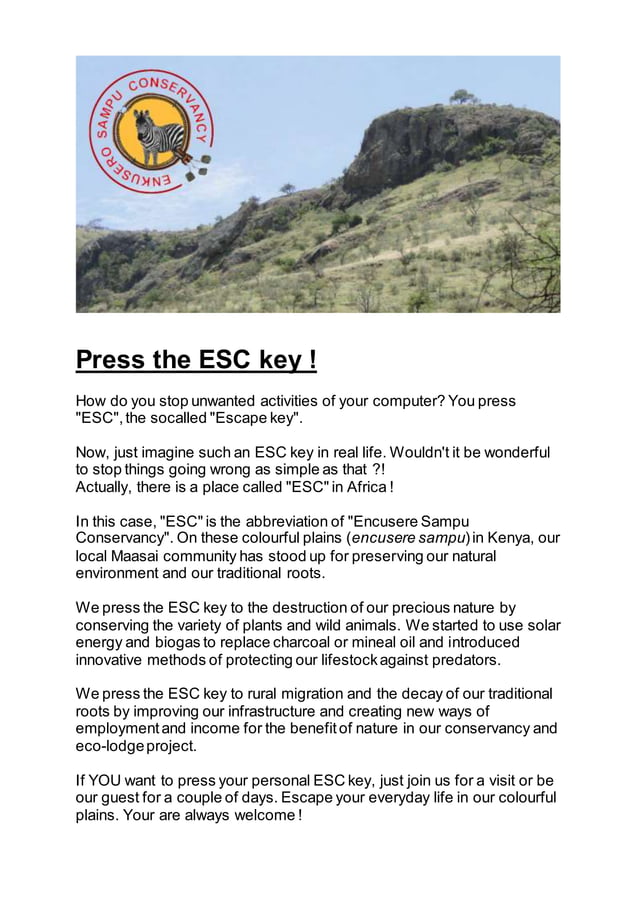 Esc key 2 | PDF