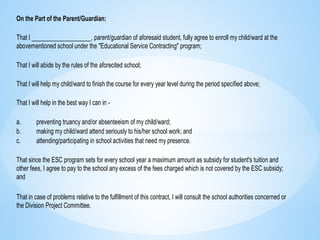 ESC-Orientation-for junior-high-school-students | PPTX
