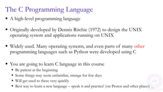 IITK ESC 111M Lec02.pptx . | PPTX | Programming Languages | Computing