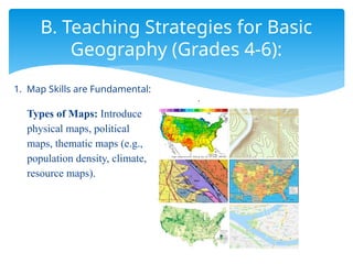 TEACHING BASIC GEOGRAPHY IN ELEMENTARY GRADES | PPTX