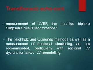 Acute and chronic heart failure (ESC guidline) | PPTX