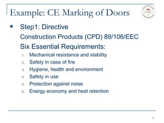 Escad & Ce Marking | PPT