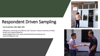 Respondent Driven Sampling | PDF