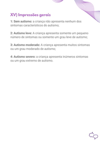 Escala-CARS-1.pdf teste para crianças com autismo | PDF