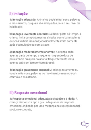 Escala-CARS-1.pdf teste para crianças com autismo | PDF