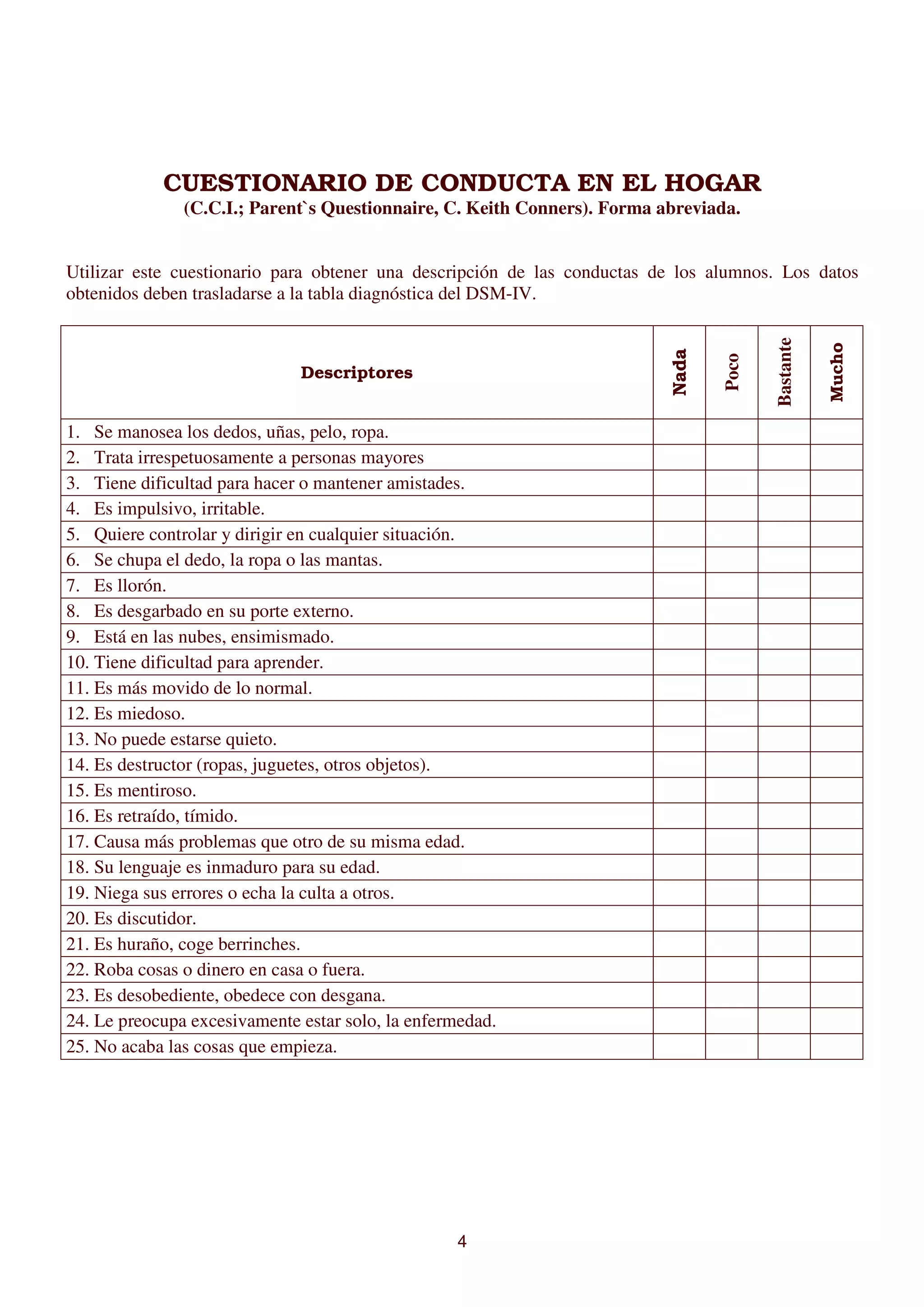 Escala de-conners-para-tdah1 | PDF