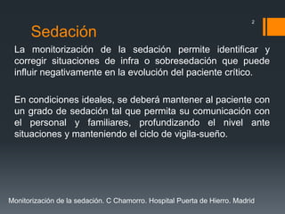 Escalas de sedación | PPTX