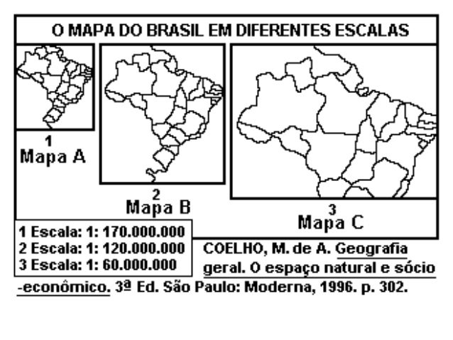 Os atributos dos mapas: a escala cartográfica