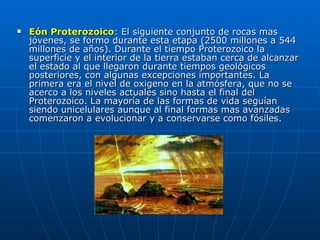Escala Del Tiempo Geologico | PPT
