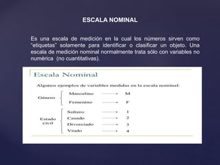 Escala de medicion | PPTX