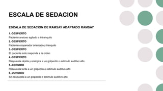 ESCALA DE SEDACION MARIA LUZ MEDRANO.pptx