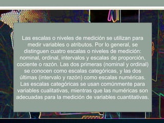 Escala de Medición | PPTX