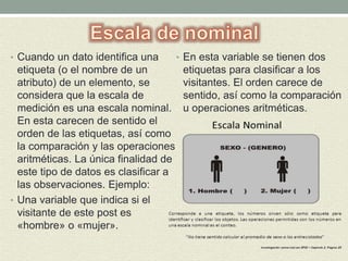 Escala de Medición | PPTX