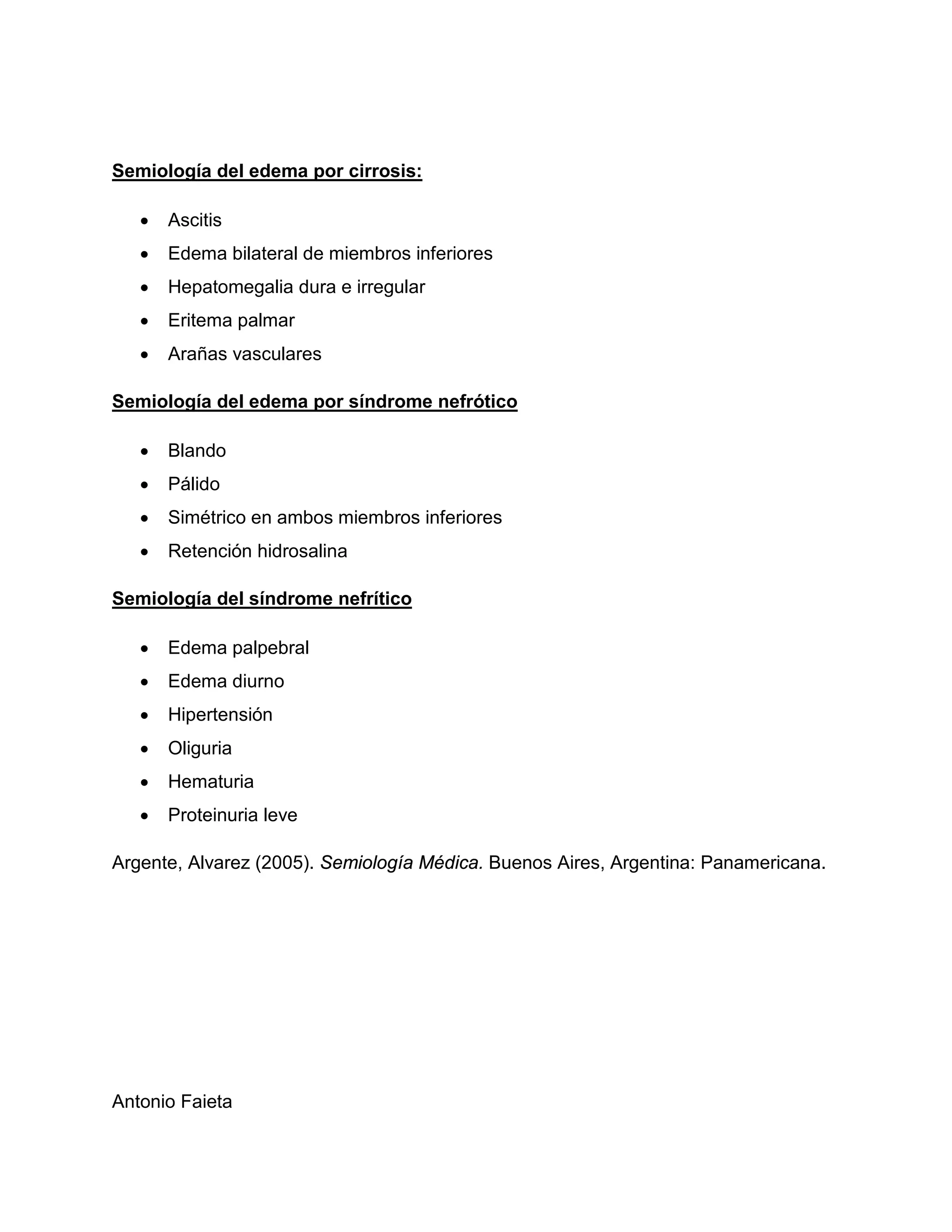Escala edema | PDF
