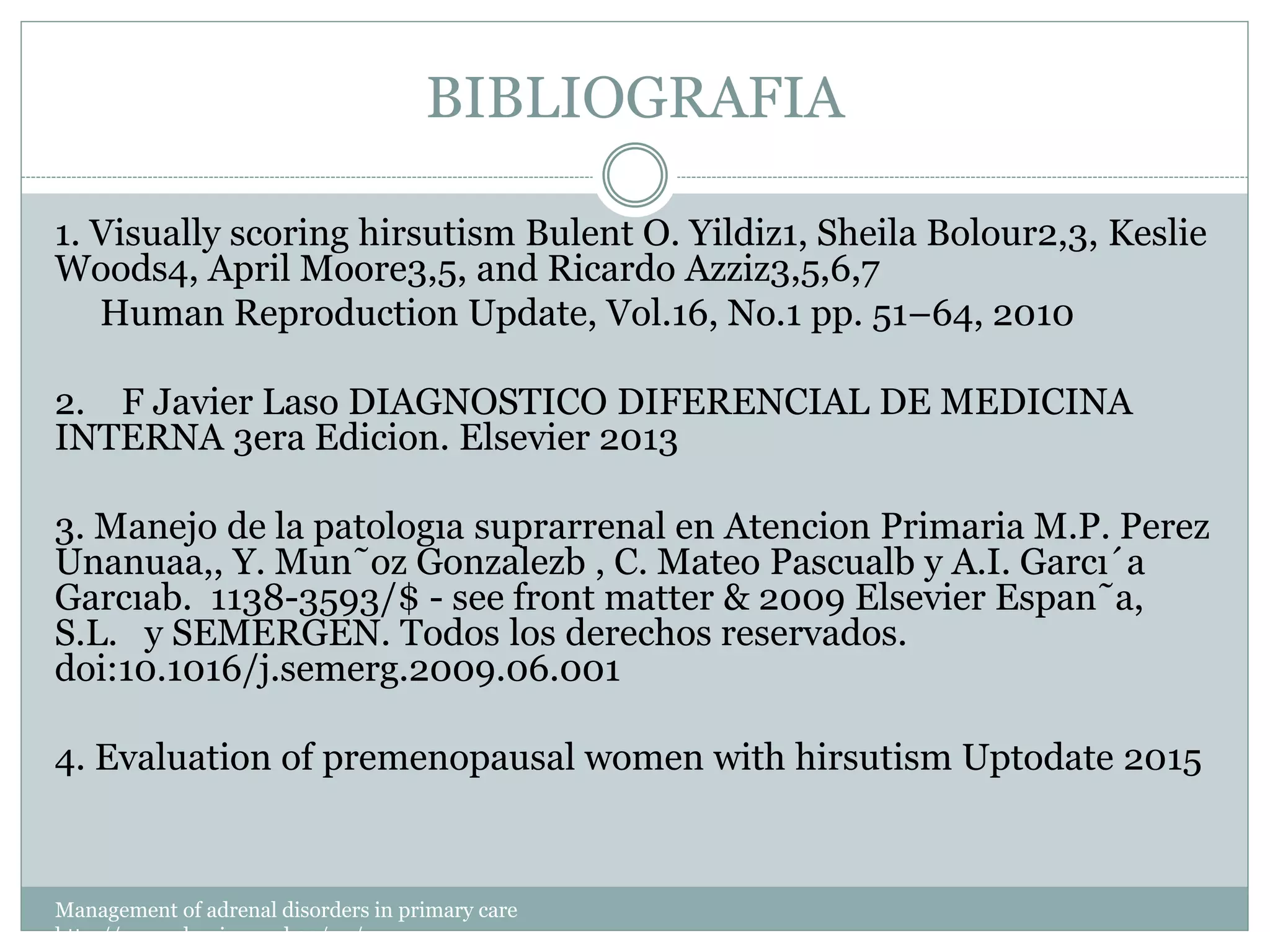 Escala ferriman y gallwey | PPT
