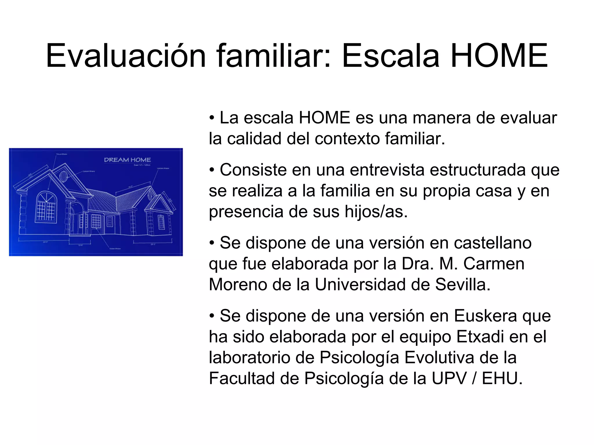 Escala home | PDF | Parenting | Family and Relationships