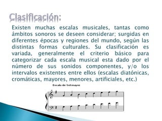 Escala musical | PPTX