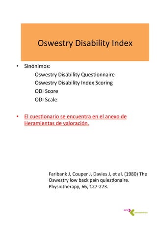 Escalas de evaluacion | PDF