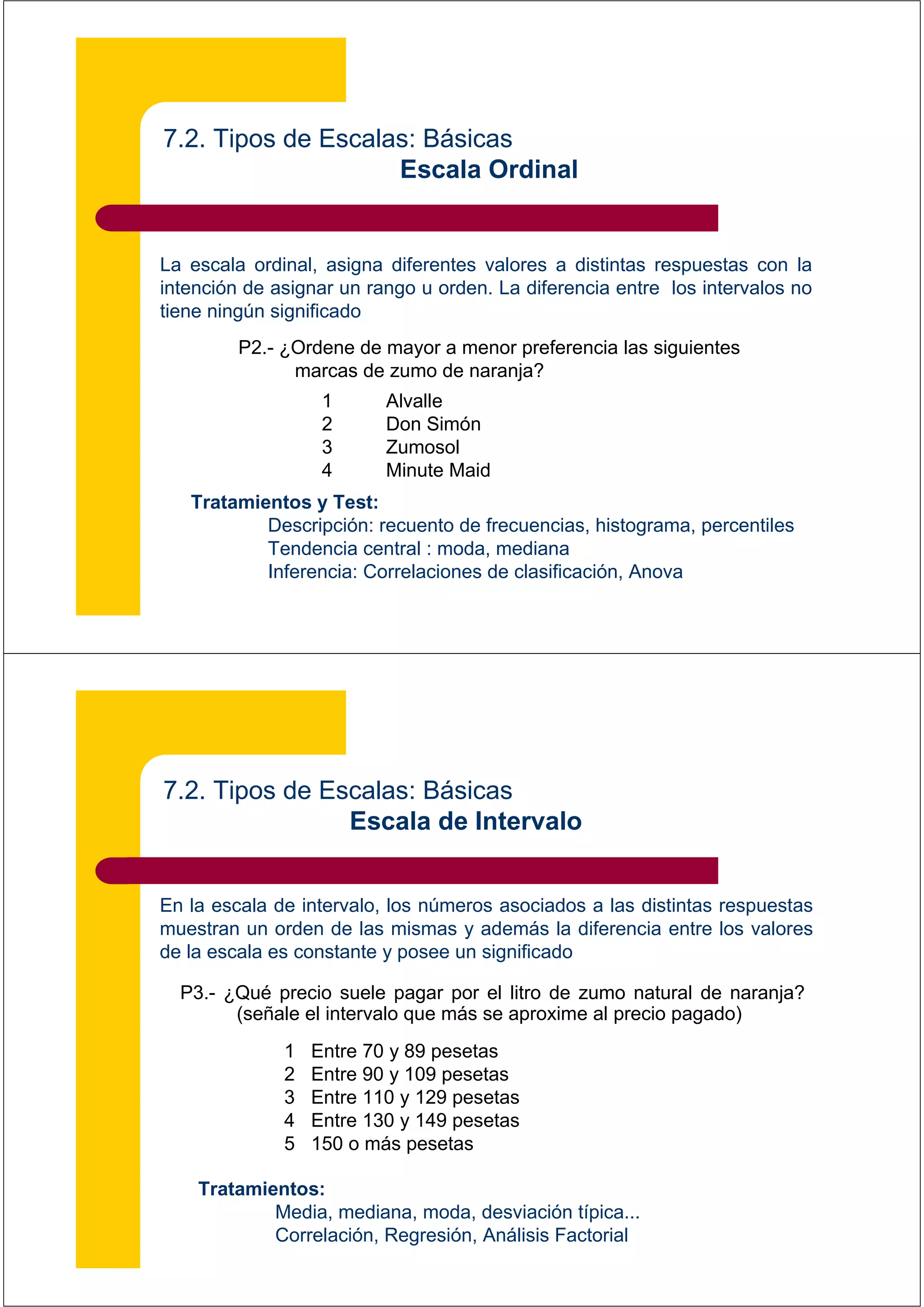 Escalas de medición3 | PDF