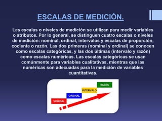 Escalas de medicion. rodolfo rojas | PPTX