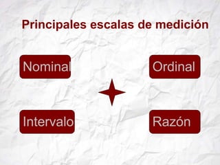 Escalas de medicion | PPT
