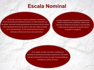Escalas de medicion | PPT
