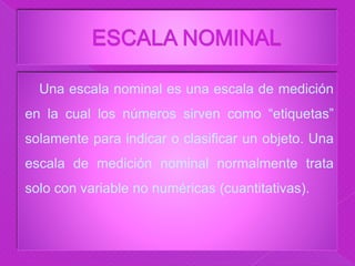 Escalas de Medición. pdf | PDF