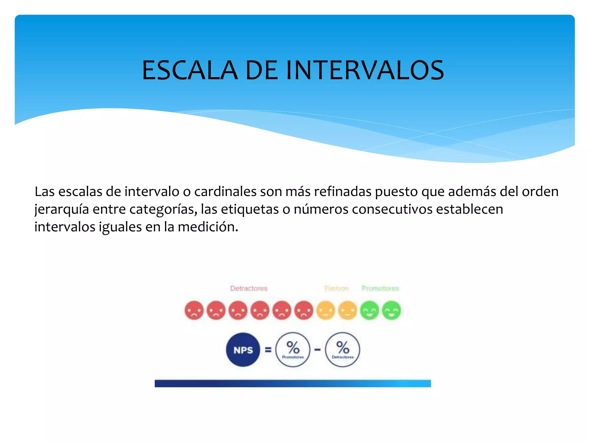 Escalas de medicion p point | PPTX