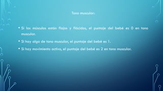 ESCALAS DE VALORACION DEL Recien nacidoo | PPTX