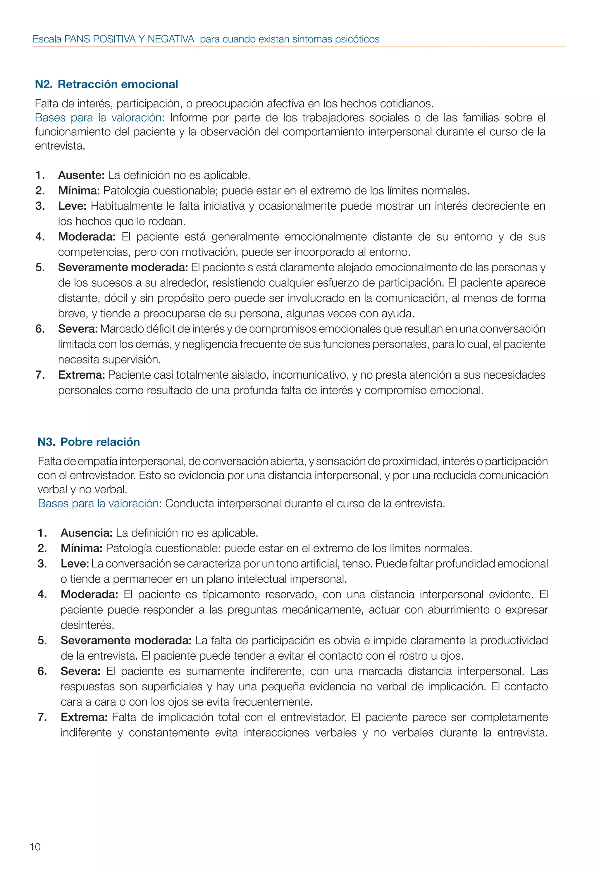 Escalas para el diagnóstico del trastorno bipolar | PDF