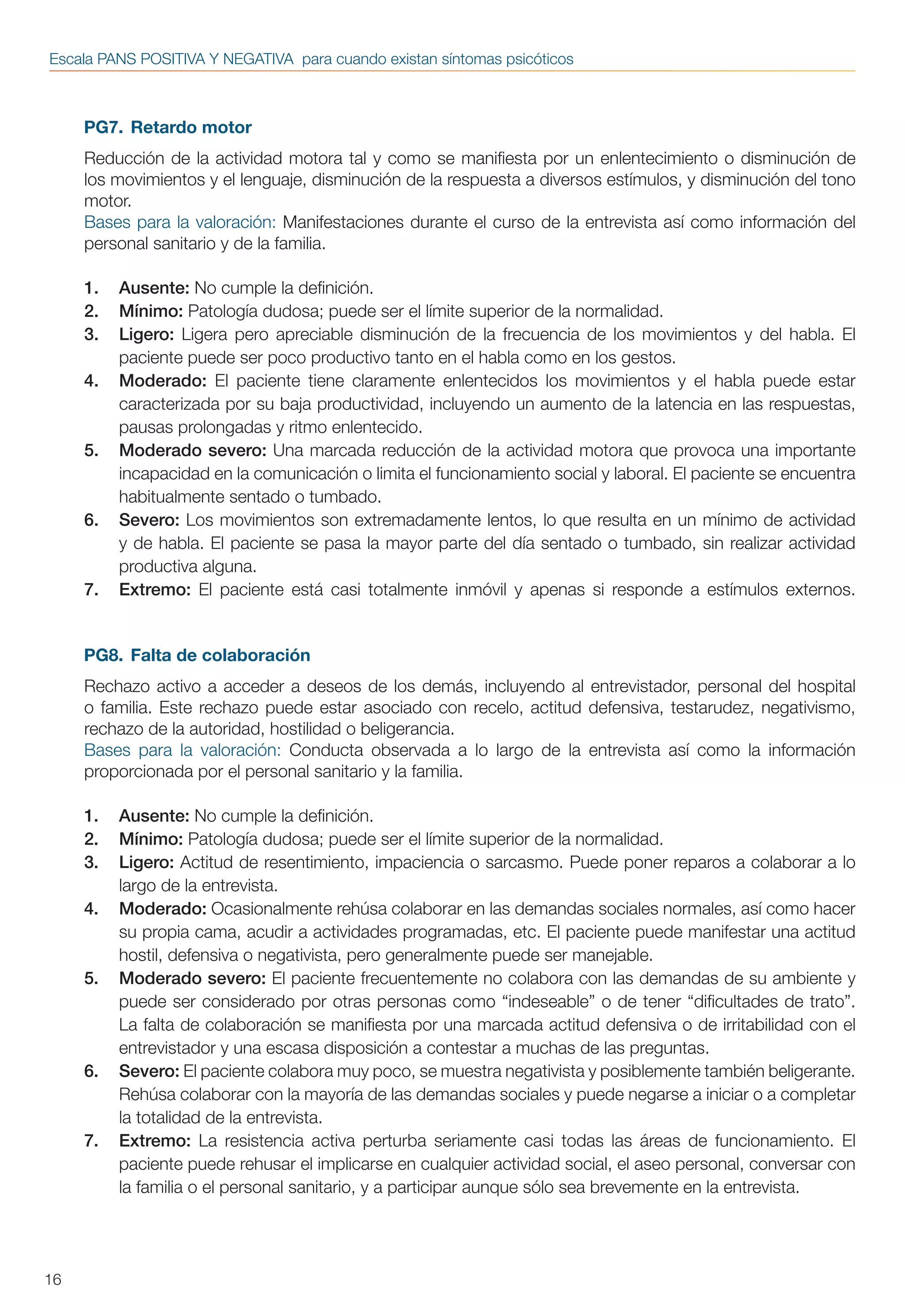 Escalas para el diagnóstico del trastorno bipolar | PDF