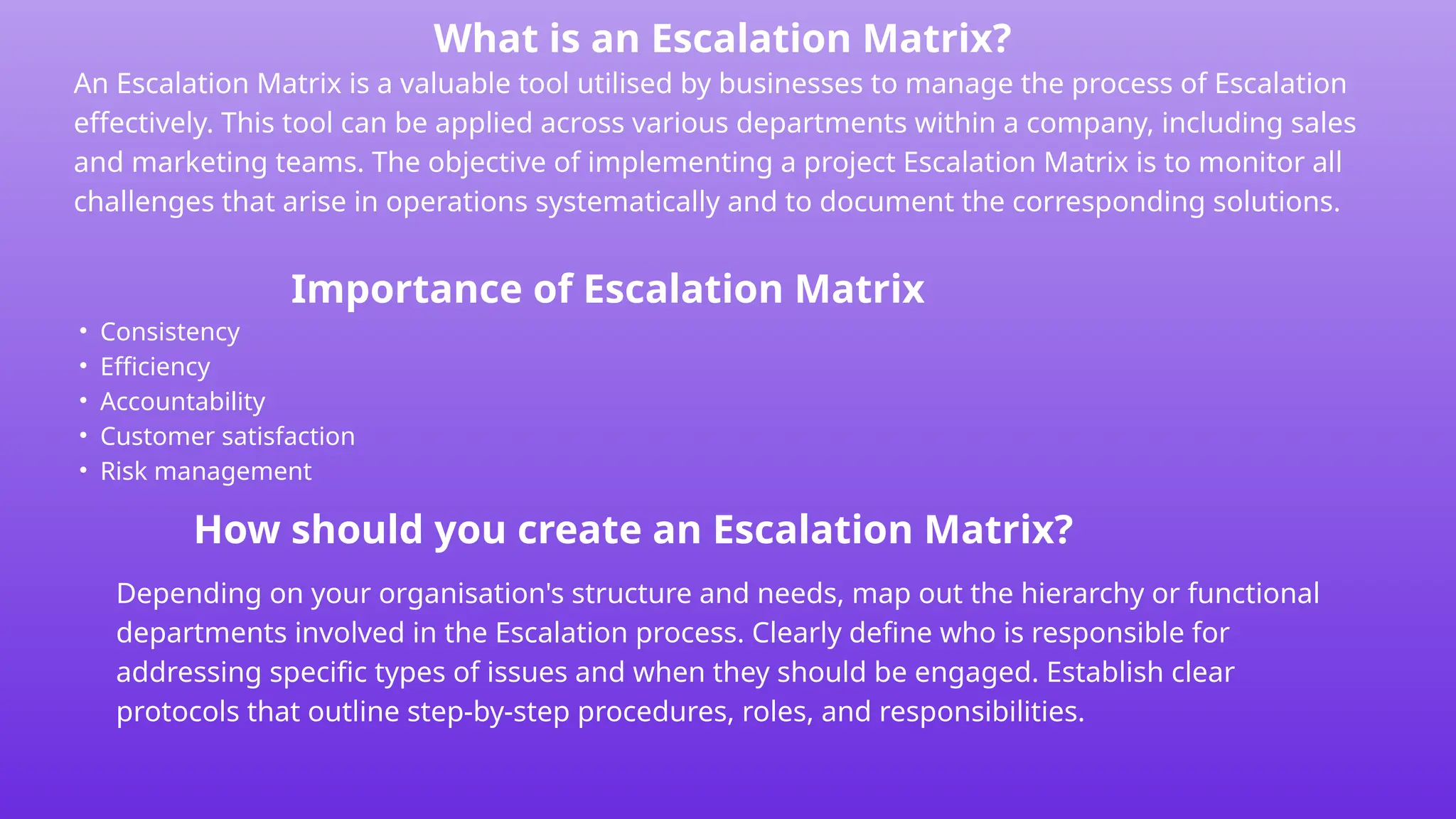 Escalation Matrix Types, Processes, and Benefits | PPTX