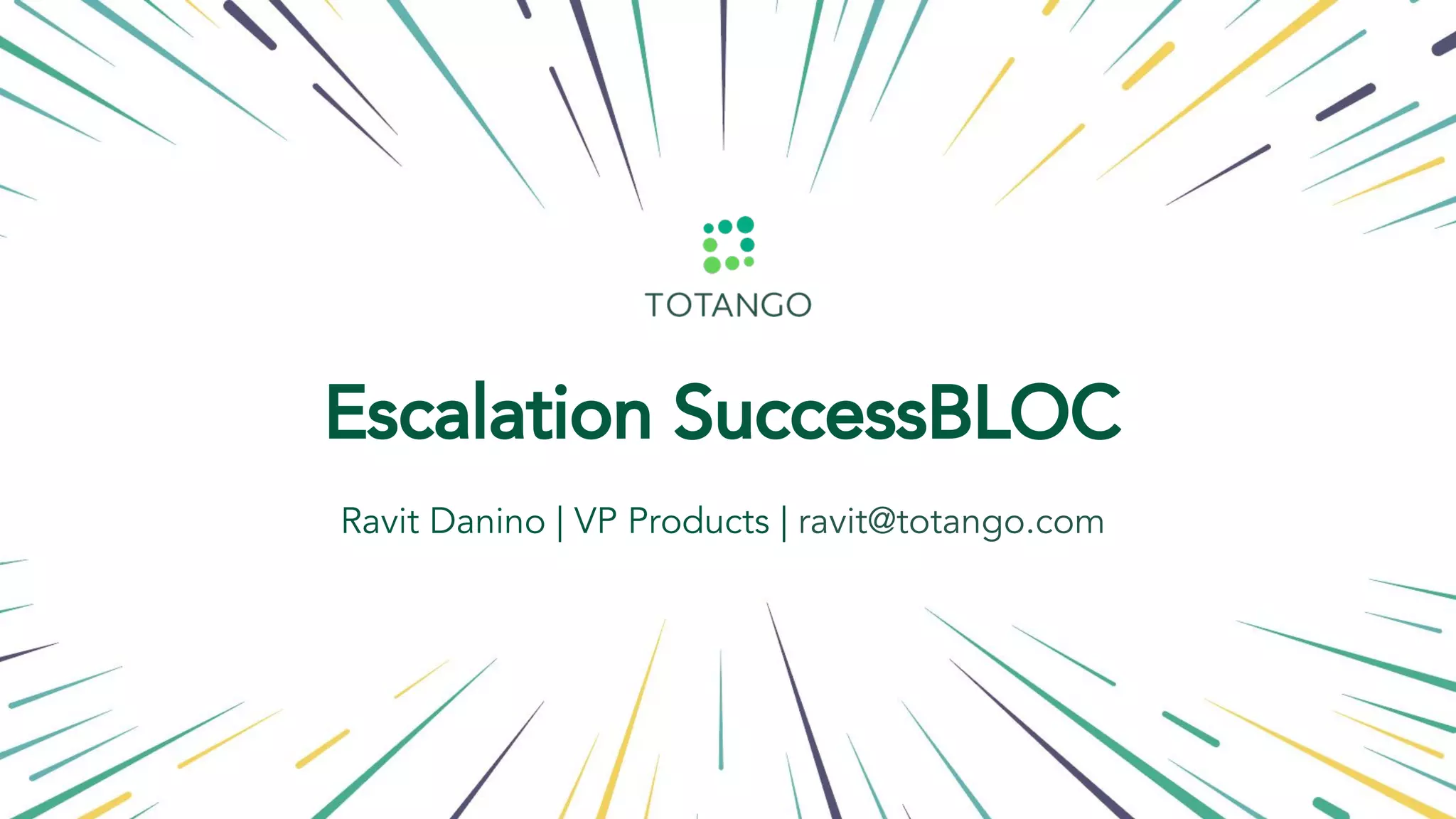 Escalation: Accelerate Customer Resolution Time and Increase Customer ...