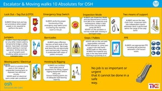 10 Safety Rules Elevator & Escalator ThyssenKrupp | PPT