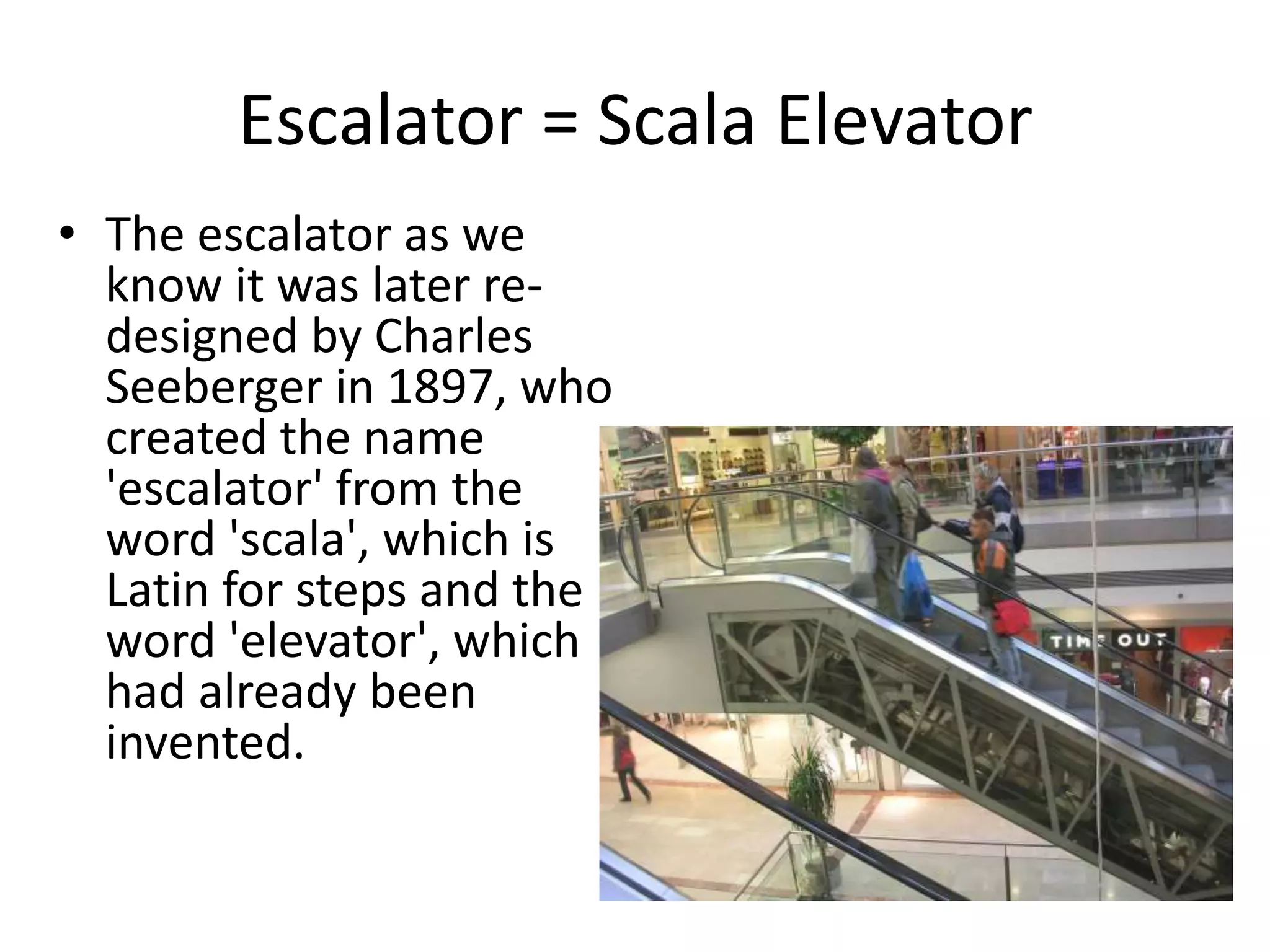 Escalators | PPTX
