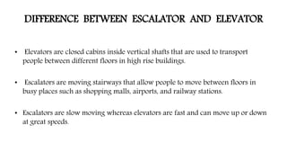 Escalators | PPTX