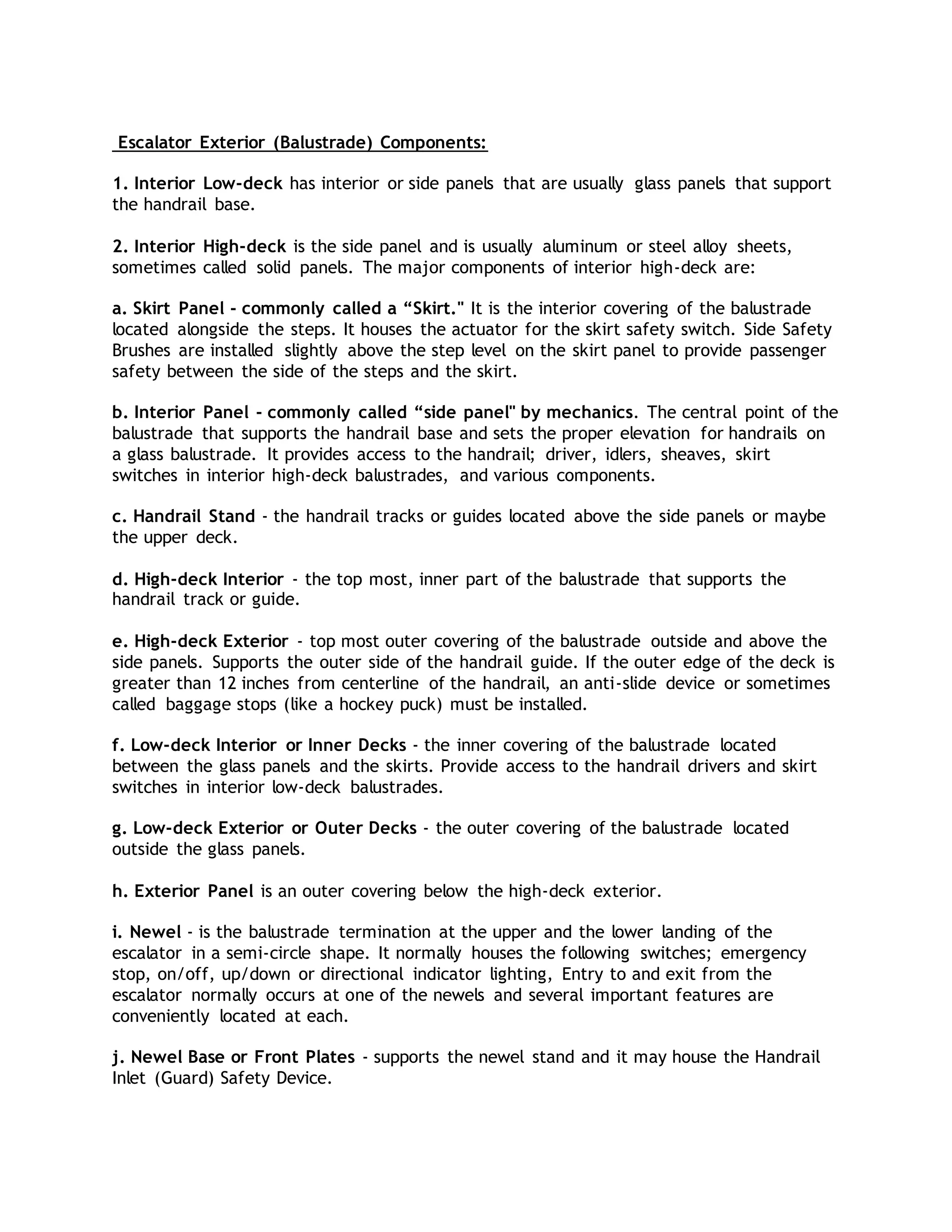 BS 2 Escalators 1of 2 | DOCX