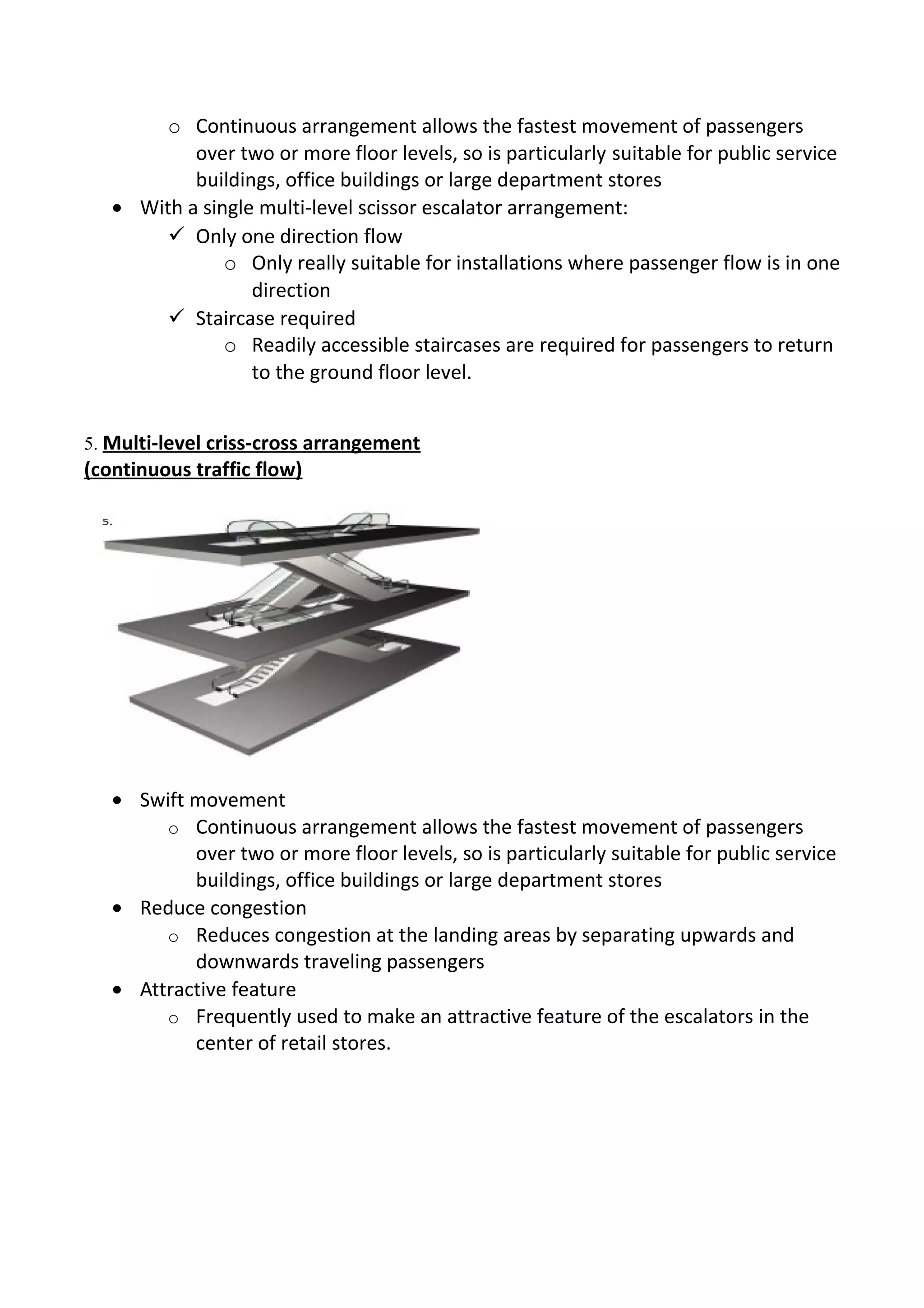 BS 2 Escalators arrangement | DOC