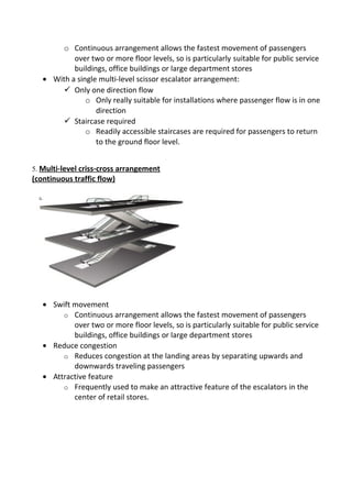 BS 2 Escalators arrangement | DOC